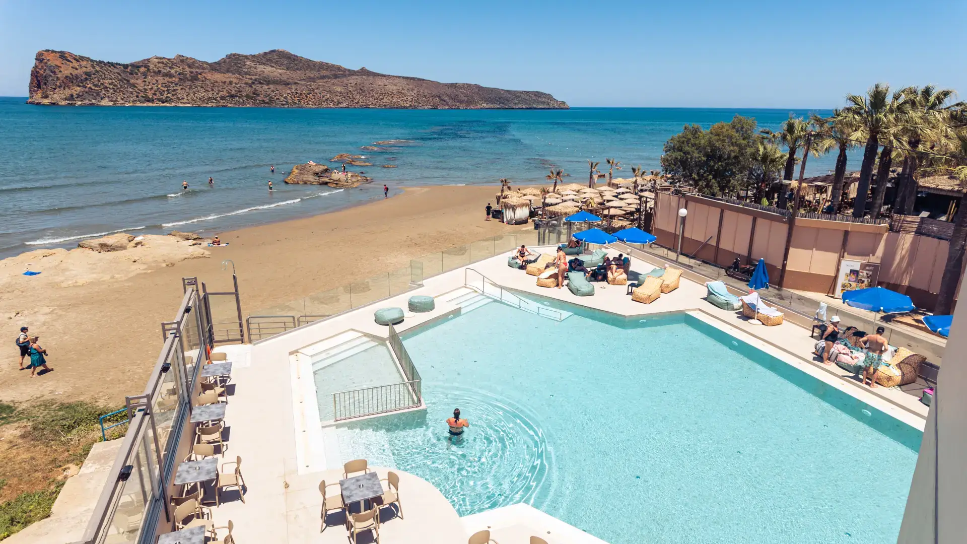 Beachfront Hotel Chania, Crete • Chrispy Beach Resort • 4* All Inclusive
